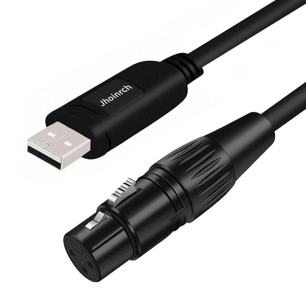 Vrbgify FT232RNL Chip USB to DMX Interface Adapter Cable with Support ...