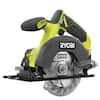 RYOBI ONE+ 18V Cordless 5 1/2 in. Circular Saw (Tool Only) PCL500B ...