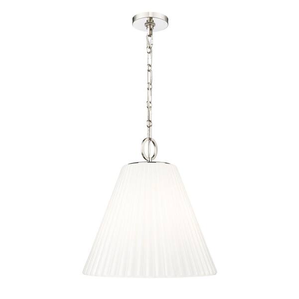Filament Design Alaric 60-Watt 3-Light Polished Nickel Pendant-Light ...