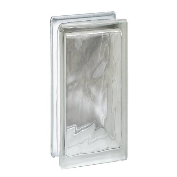 Clearly Secure 3 in. Thick Series 4 in. x 8 in. x 3 in. (10-Pack) Wave ...