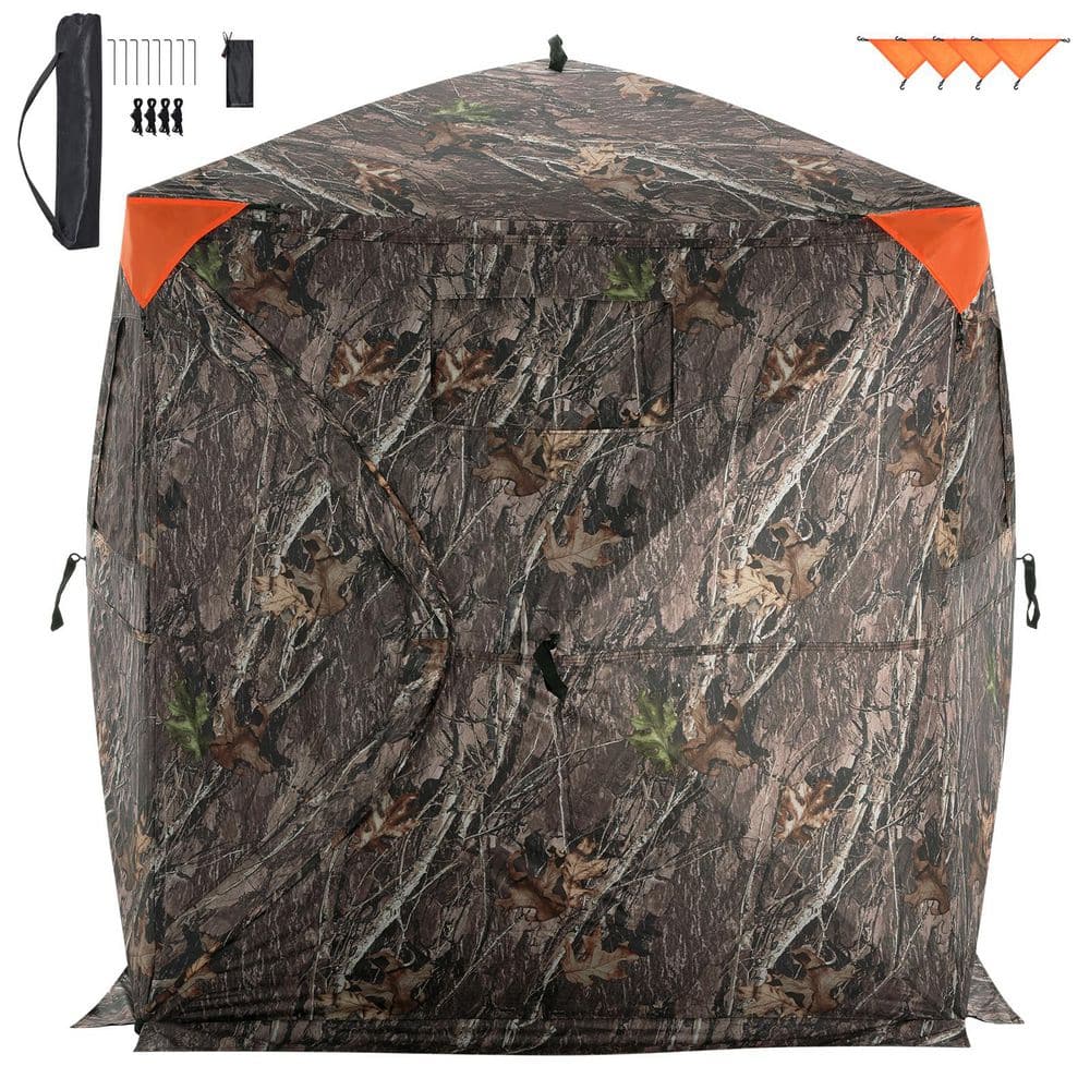 SKYSHALO Hunting Blind, Portable Resilient Hunting Tent, 270° See ...