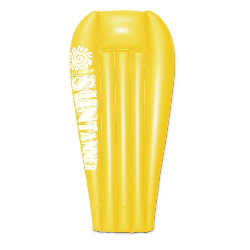 Poolmaster Yellow Suntanner Swimming Pool Float Mattress 03204 - The ...