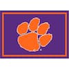 IMPERIAL Clemson University 6 ft. x 8 ft. Spirit Area Rug IMP 525-3043 ...