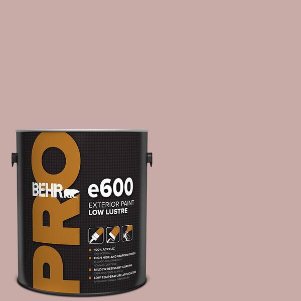 BEHR PRO 1 gal. #130E-3 Rosy Tan Low Luster Exterior Paint PR62001 ...