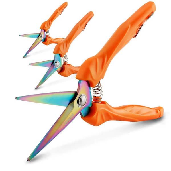Dyiom 8 in. 3-Piece Set Garden Pruning Shears, Hand Pruner with ...