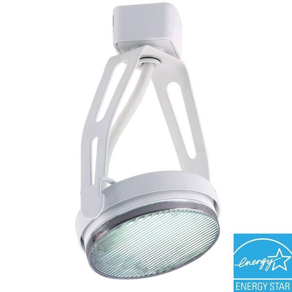 1-Light White Linear Track Lighting Fixture EC4932WH - The Home Depot