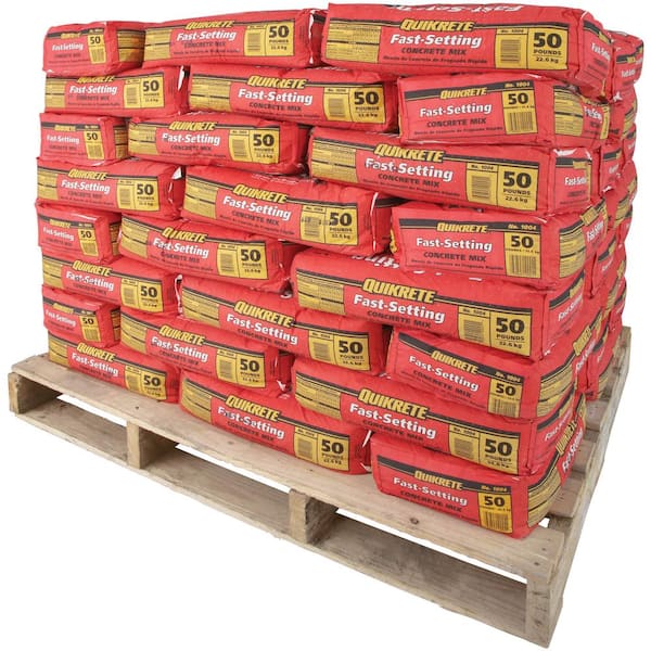 Quikrete 50 lb. Fast-Setting Mix A002F - The Home Depot