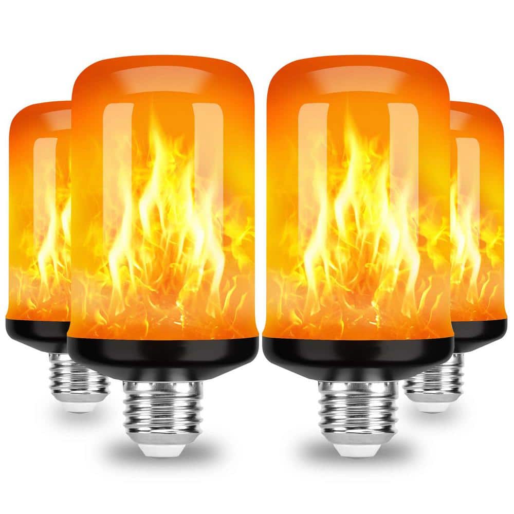 Vrbgify 25-Watt Equivalent F20 E26 Flame LED Light Bulb with Upside ...