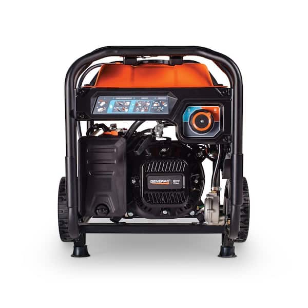 Generac 4500 / 4000-Watt Dual Fuel Recoil Start Gasoline / Propane ...