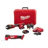 Milwaukee M18 18V Lithium-Ion Cordless Short Throw PEX Press Tool Kit w ...