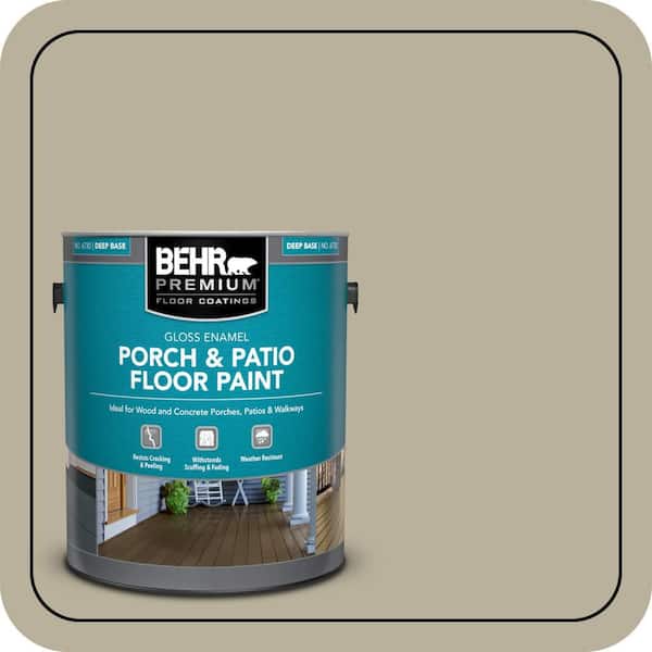 BEHR PREMIUM 1 gal. #N340-3 Bonsai Pot Gloss Enamel Interior/Exterior ...