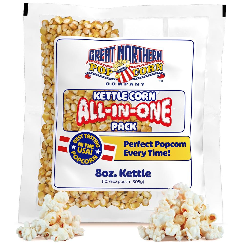 GREAT NORTHERN 8 oz Kettle Corn Popcorn Packs 24-PK 83-DT6188-IMP - The ...