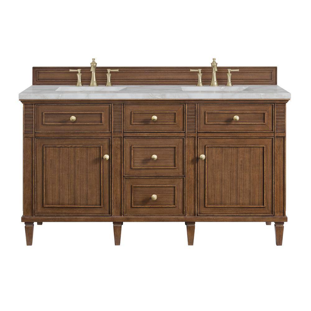 James Martin Vanities Lorelai 60.0 in. W x 23.5 in. D x 34.06 in. H ...