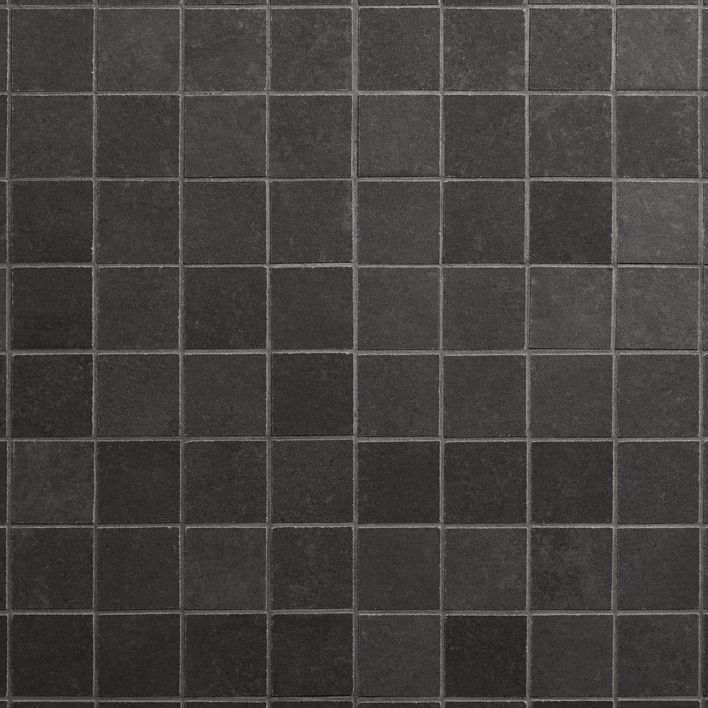 Ivy Hill Tile Urbane Charcoal Gray 11.81 in. x 11.81 in. Matte ...