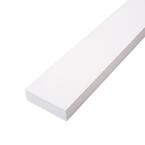 PrimeLinx 1 in. x 4 in. x 8 ft. Radiata Pine Finger Joint Primed Board ...