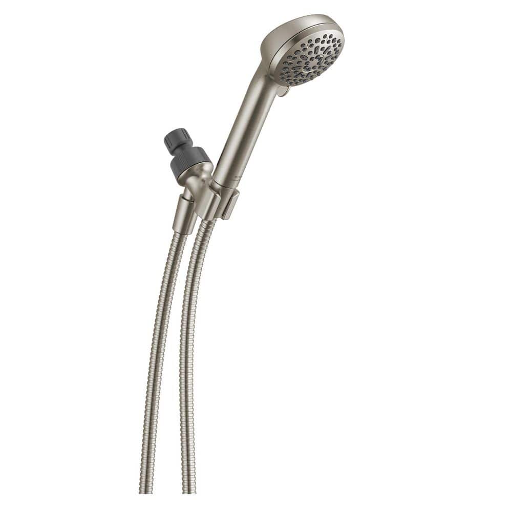 Delta Foundations 4-Spray Wall Mount Handheld Shower Head 1.75 GPM in ...
