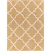 Well Woven Sydney Lulu's Lattice Trellis Gold 8 ft. x 11 ft. Modern ...
