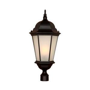 Acclaim Lighting Richmond 3-Head Matte Black Outdoor Surface-Mount Post ...