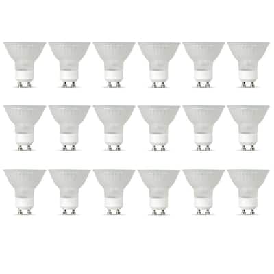 Feit Electric 35-Watt Bright White (2700K) MR16 GU10 Bi-pin Base ...