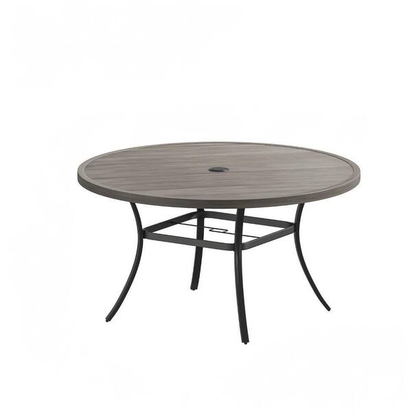 Sudzendf Round Metal Outdoor Dining Table, Fashinable Dining Table for ...