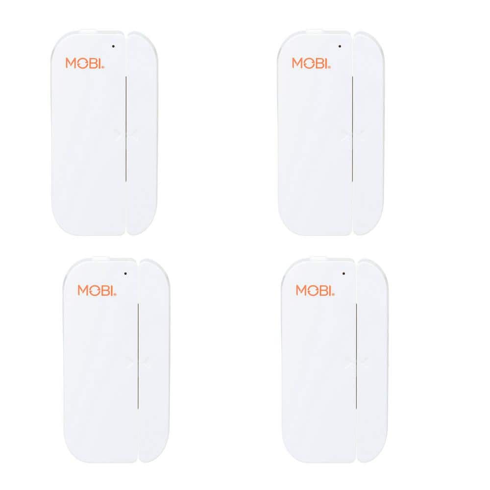 Mobi Smart Wi-Fi Door and Window Sensor - (4 Pack) 700064 - The Home Depot