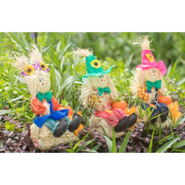 Gardenised 13 Inch Adorable Trio Yard Decor Featuring Outdoor Garden ...