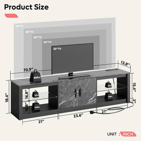 Tv table price below 1000 store