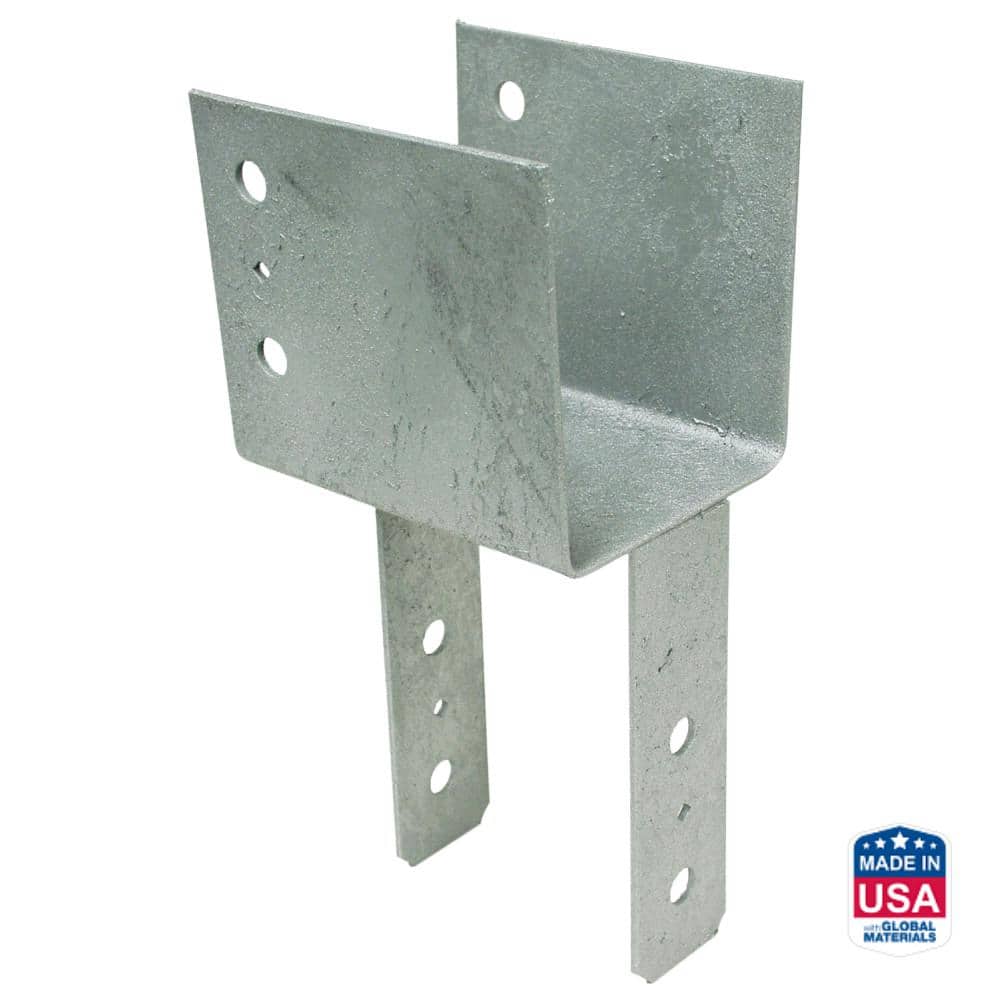 Simpson Strong-Tie ECC Hot-Dip Galvanized End Column Cap for 6x Beam ...