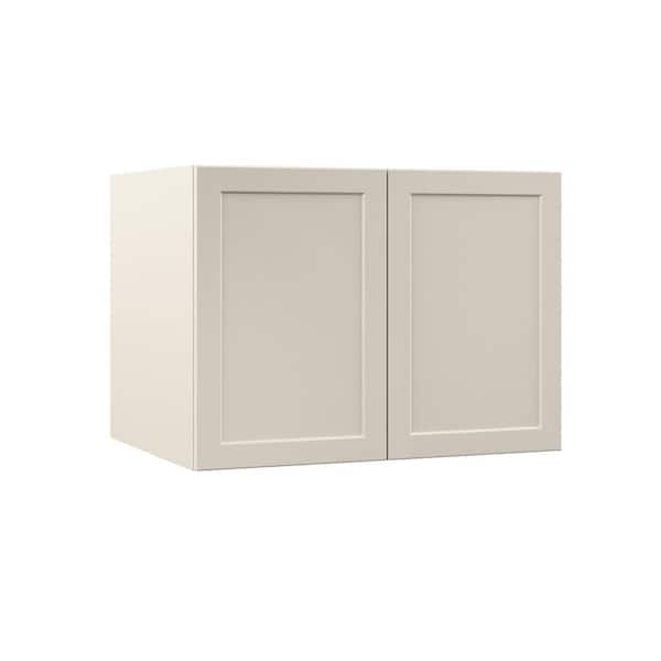 Reviews for Hampton Bay Designer Series Melvern 33 in. W 24 in. D 24 in. H Assembled Shaker Wall ...