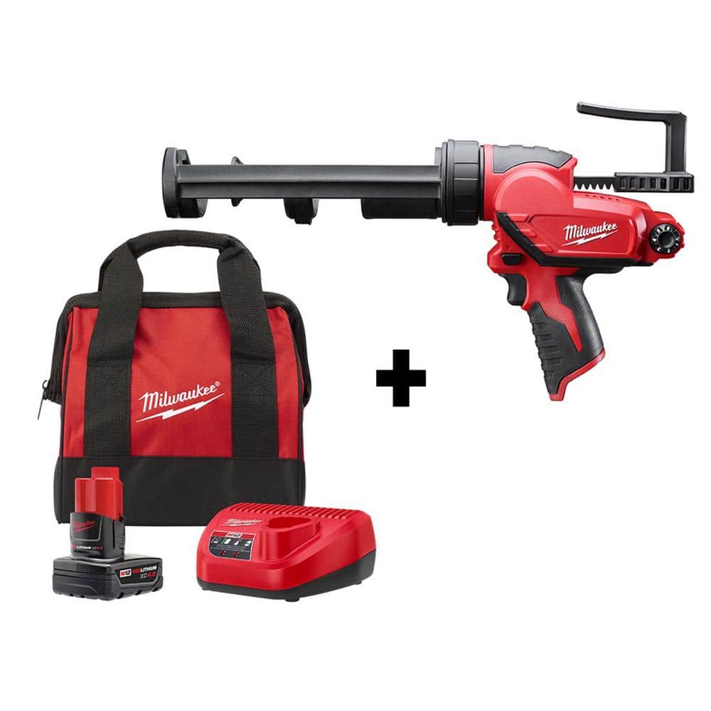Reviews for Milwaukee M12 12-Volt Lithium-Ion Cordless 10 oz. Caulk and ...