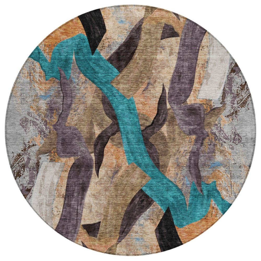 Addison Rugs Chantille Machine Washable Indoor/Outdoor Abstract ACN2191 ...