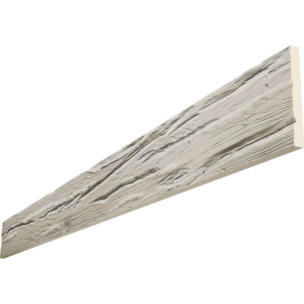 Ekena Millwork Endurathane 1 in. H x 4 in. W x 8 ft. L Riverwood ...