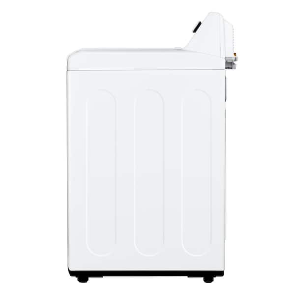 LG 4.3 cu. ft. Top Load Washer in White with SlamProof Glass Lid ...