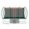 8 ft. x 14 ft. Outdoor Rectangular Tumbling Trampoline For Kids And ...