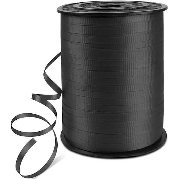 Black Crimped Curling Ribbon 1/5 Wide 500 Yards for Gift Wrapping Party ...