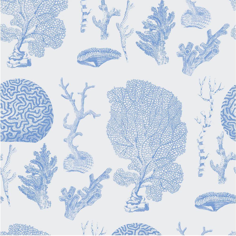 Mitchell Black The Reef Fabric Peelable Wallpaper (Covers 36 sq. ft ...
