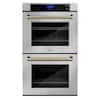 ZLINE Kitchen and Bath Autograph Edition 30 in. Double Electric Wall ...
