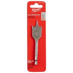 Milwaukee 5/8 in. x 4.5 in. Flat Boring Bit 48-27-0007 - The Home Depot
