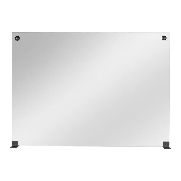 Pleasant Hearth Small Glass Fireplace Screen FA650S-P - The Home Depot