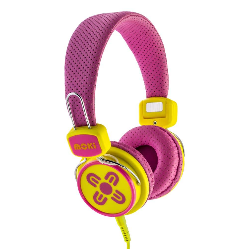 Moki Kids Safe Headphone HPMOHPKSPY - The Home Depot