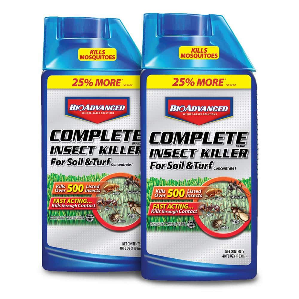 BIOADVANCED 40 oz. Concentrate Complete Insect Killer for Soil and Turf ...