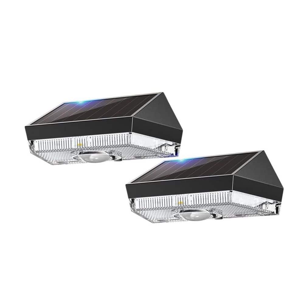 Afoxsos Outdoor Solar Fence Lights IP65 Waterproof 3000/4000/6000K RGB ...