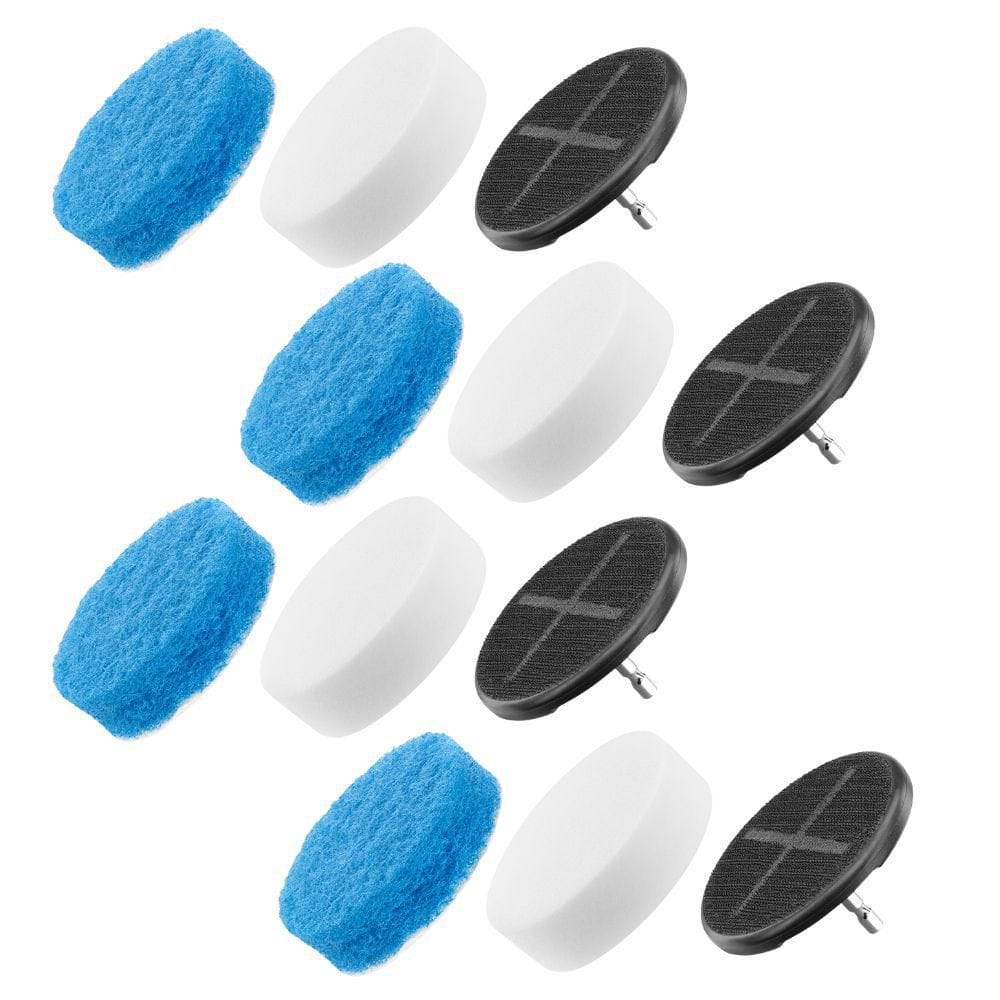 Reviews for RYOBI 3.5 in. Sponge and Scour Pad Cleaning Accessory Kit 3 ...