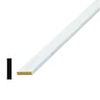Royal Mouldings 867 1/4 in. x 3/4 in. x 8 ft. PVC Composite White FRP ...