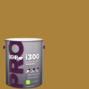BEHR PRO 1 gal. #340D-7 Golden Green Low Luster Exterior Paint PR62301 ...