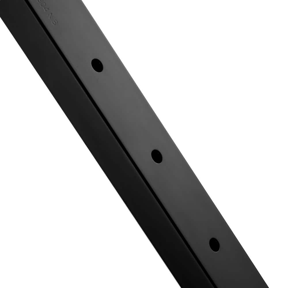 SKYSHALO 4-Pack Cable Railing Post 36x1x2 in. Steel Horizontal Hole ...