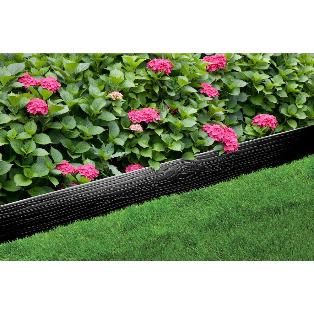 Reviews for Vigoro 20 ft. Black Composite Edging with Stakes | Pg 1 ...
