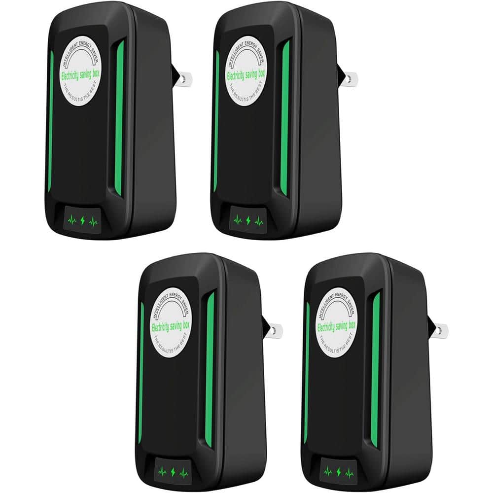 Vrbgify Energy Electricity Saving Device 4-Outlet, Reduces Energy Costs ...