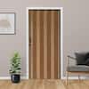 Everbilt Accordion Door Elegance Black/American Timber 36 in. x 80 in ...