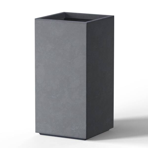 Sapcrete 13.5 in. Large Light Gray(Enhanced Core) Concrete Rectangular ...